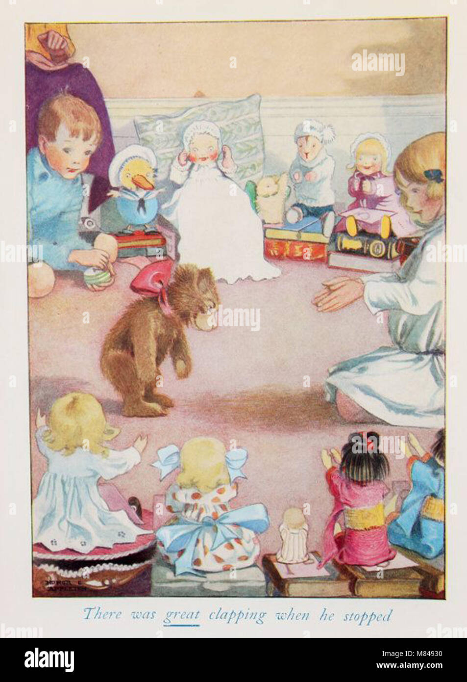 Honor Charlotte Appleton vintage illustration Stock Photo - Alamy