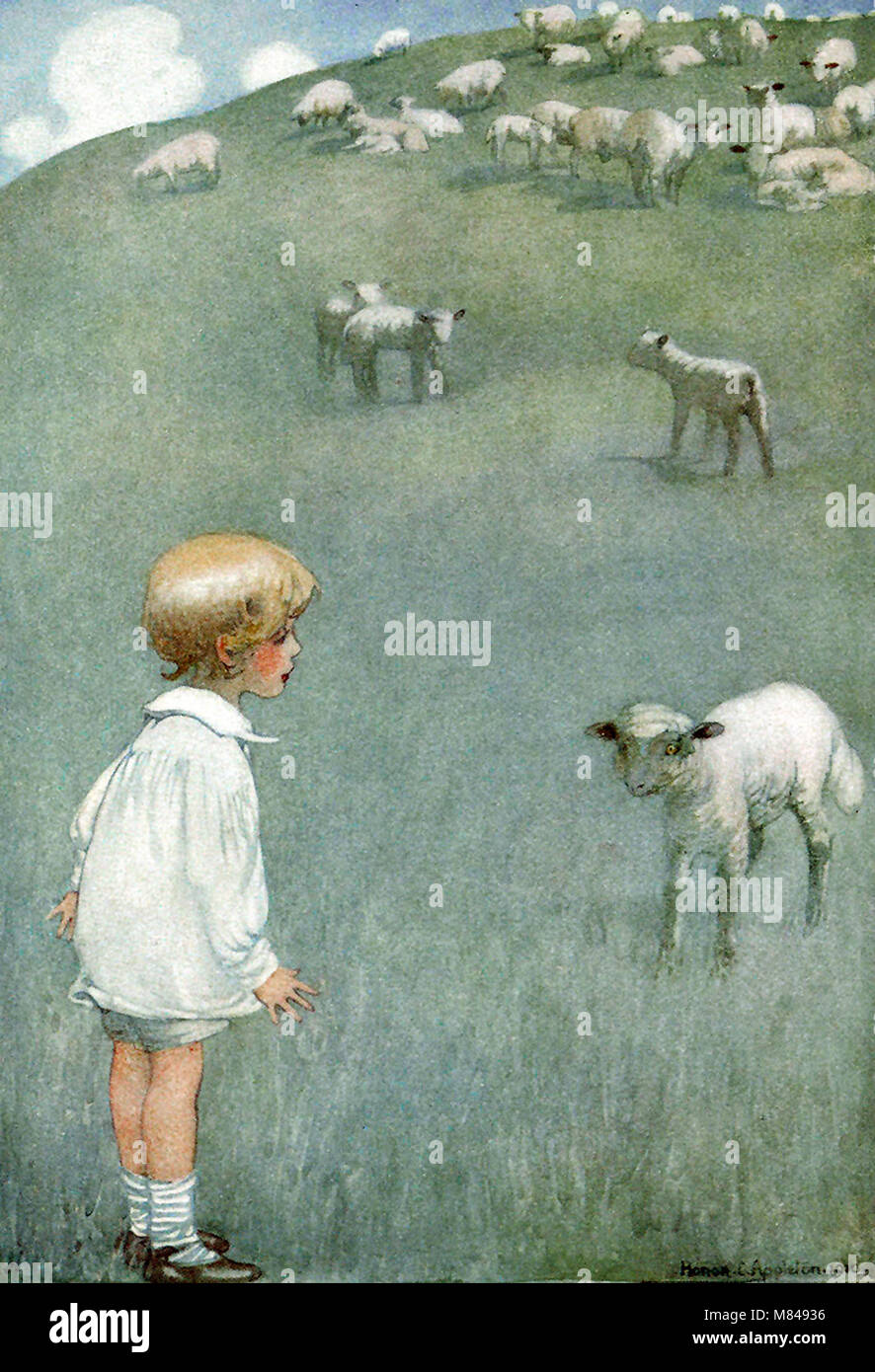Honor Charlotte Appleton vintage illustration Stock Photo - Alamy