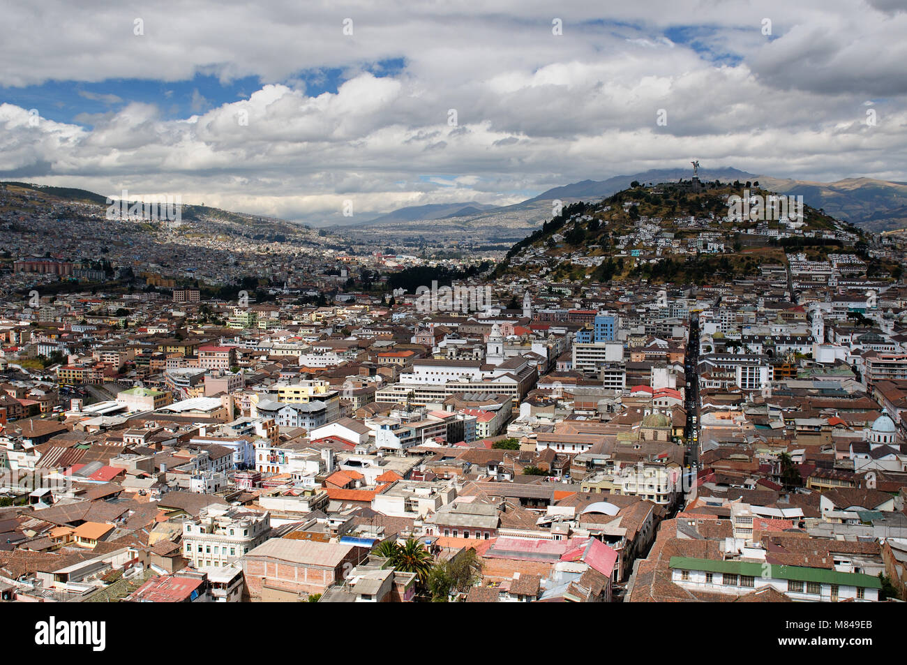 Quito - the capital of Ecuador. Quito is a beautifllly set city, packed ...