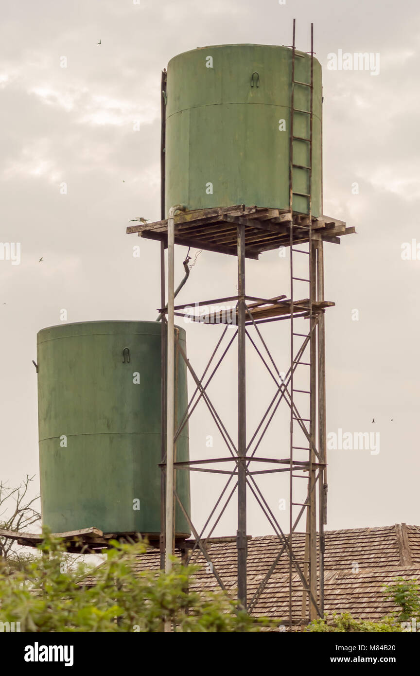 Water storage tanks hi-res stock photography and images - Alamy