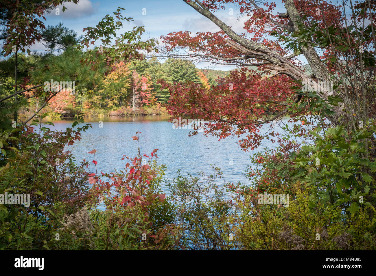 Vermont Landscapes in the fall Stock Photo - Alamy