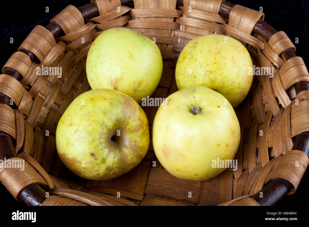 Old German Apple Cultivar Delicious Stock Photo - Alamy