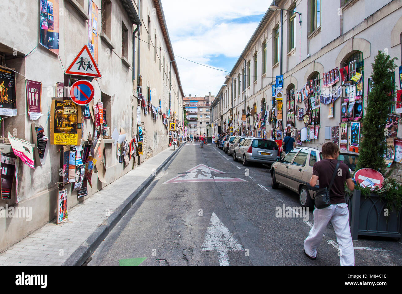 Posters festival avignon france hi-res stock photography and images - Alamy