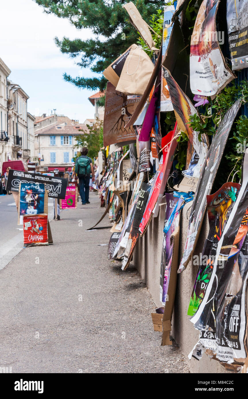 Festival of avignon poster hi-res stock photography and images - Alamy