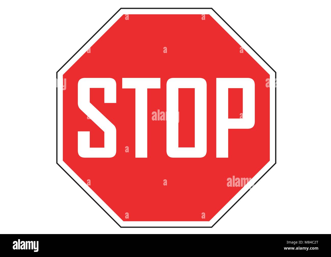 Design Vector Of Stop Sign Red Color Stock Vector Image Art Alamy design-vector-of-stop-sign-red-color-stock-vector-image-art-alamy