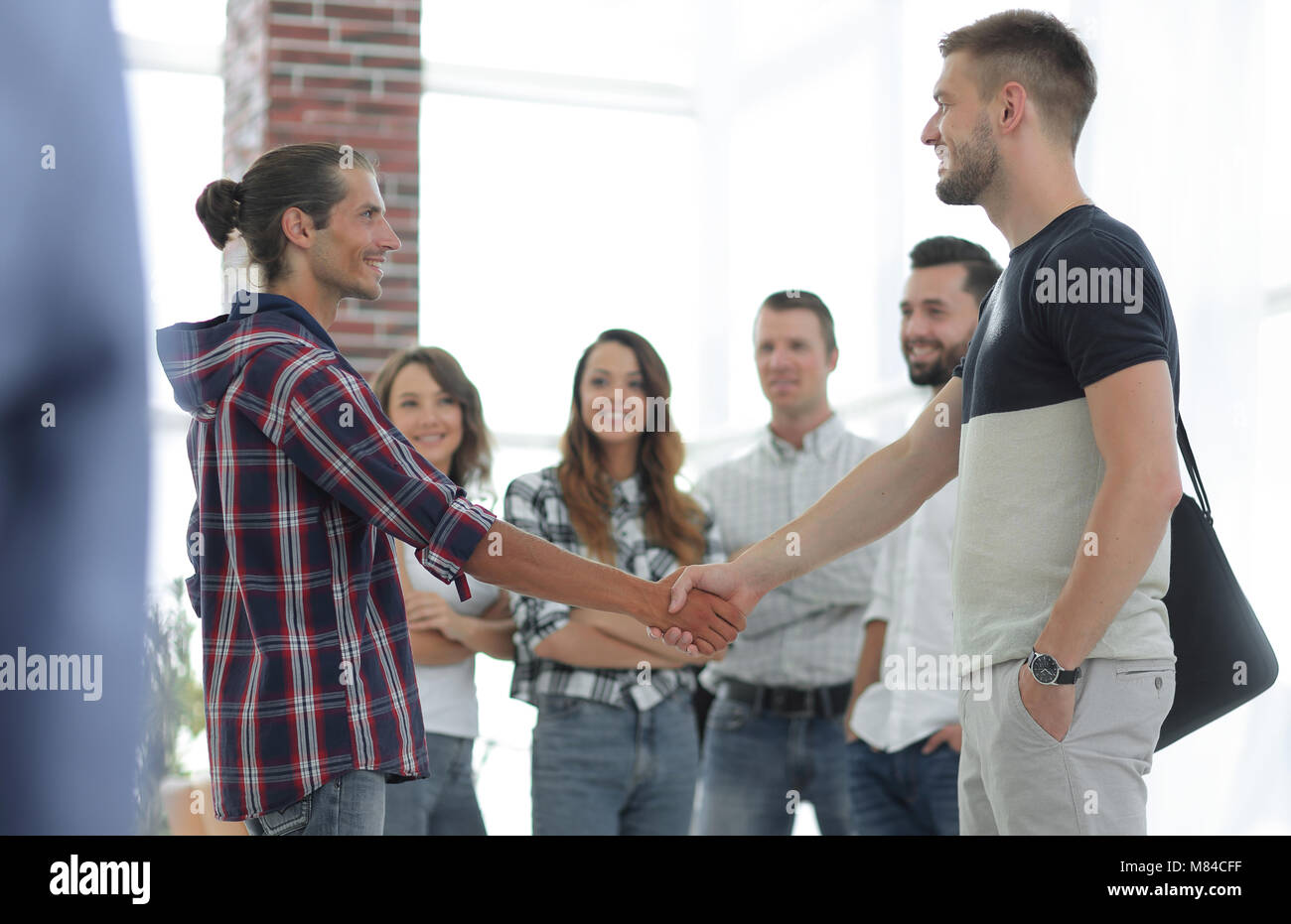 closeup of handshake of business partners Stock Photo - Alamy