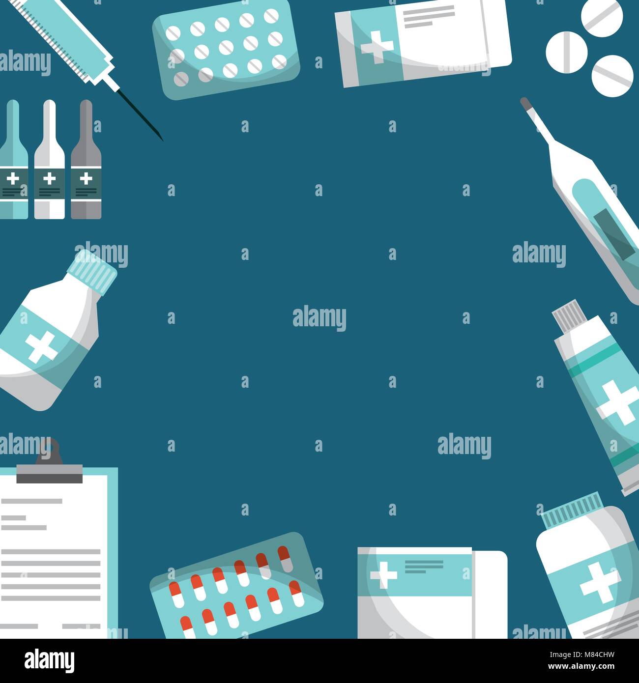 medical health care card Stock Vector Image & Art - Alamy