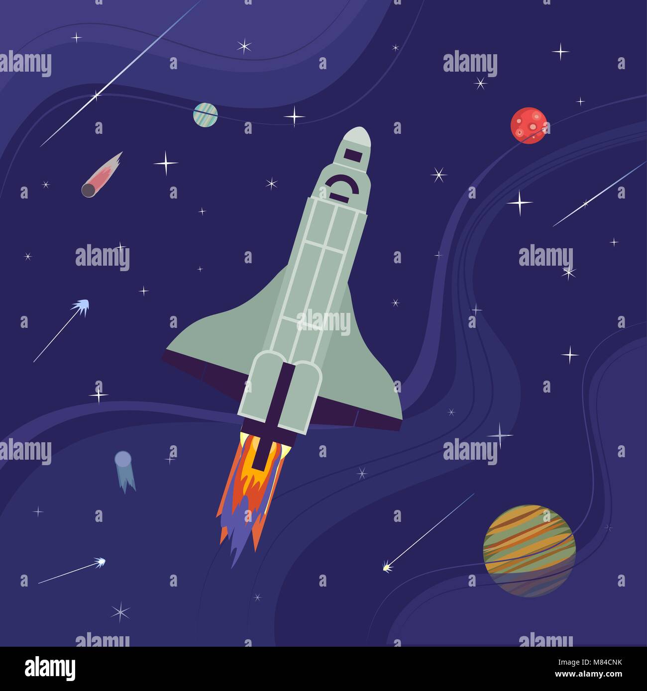 Outer space icon Stock Vector Image & Art - Alamy