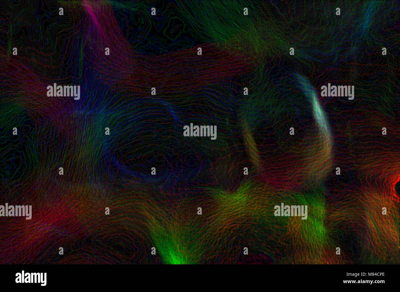 Colorful neon abstract art for design background & texture, wave & line ...