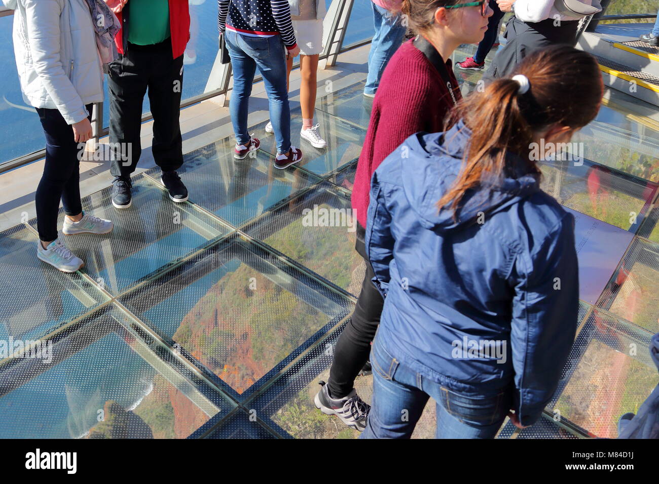 Glass platform hi-res stock photography and images - Alamy