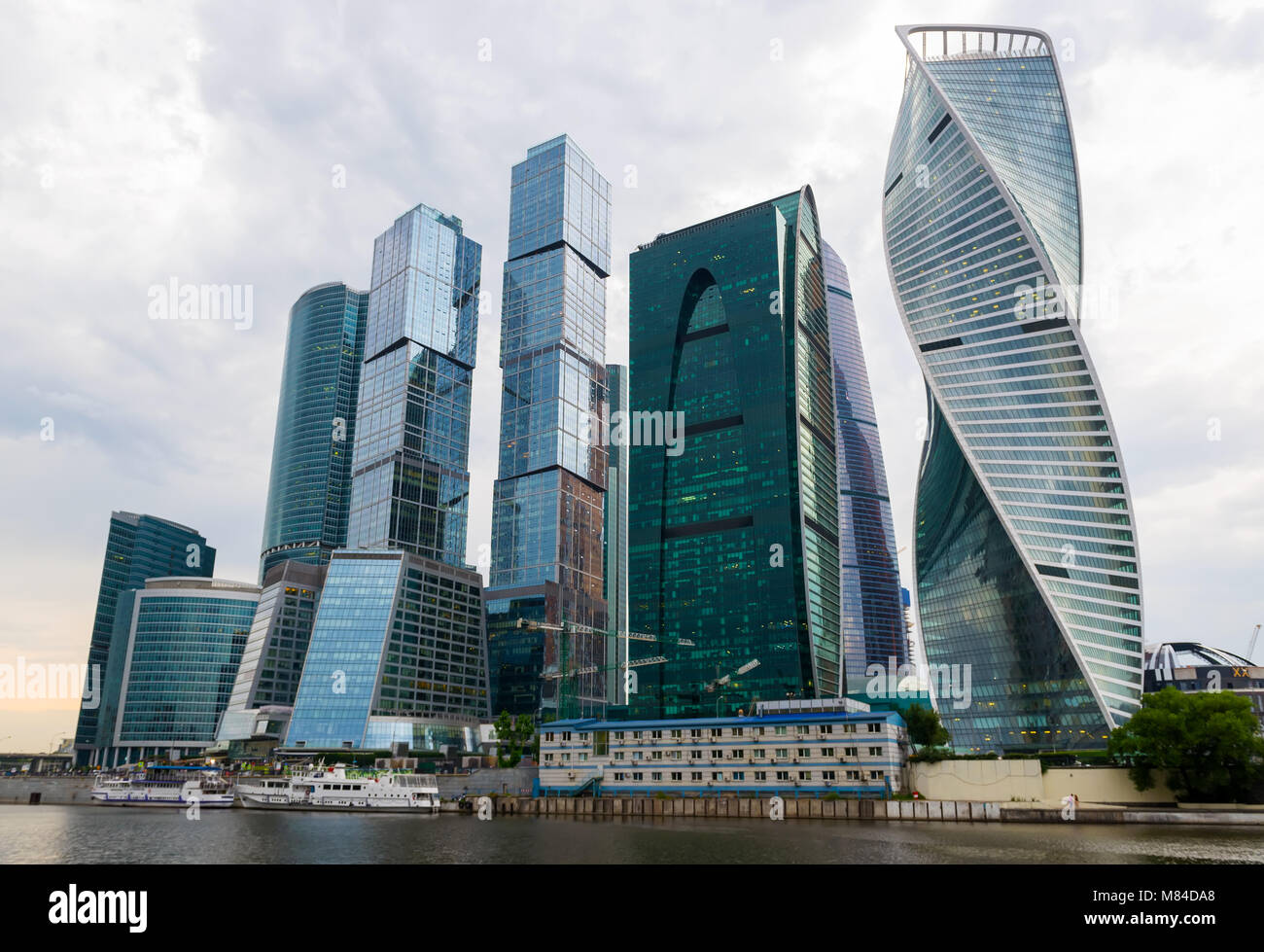 Moscow-City International Business Center Stock Photo - Alamy