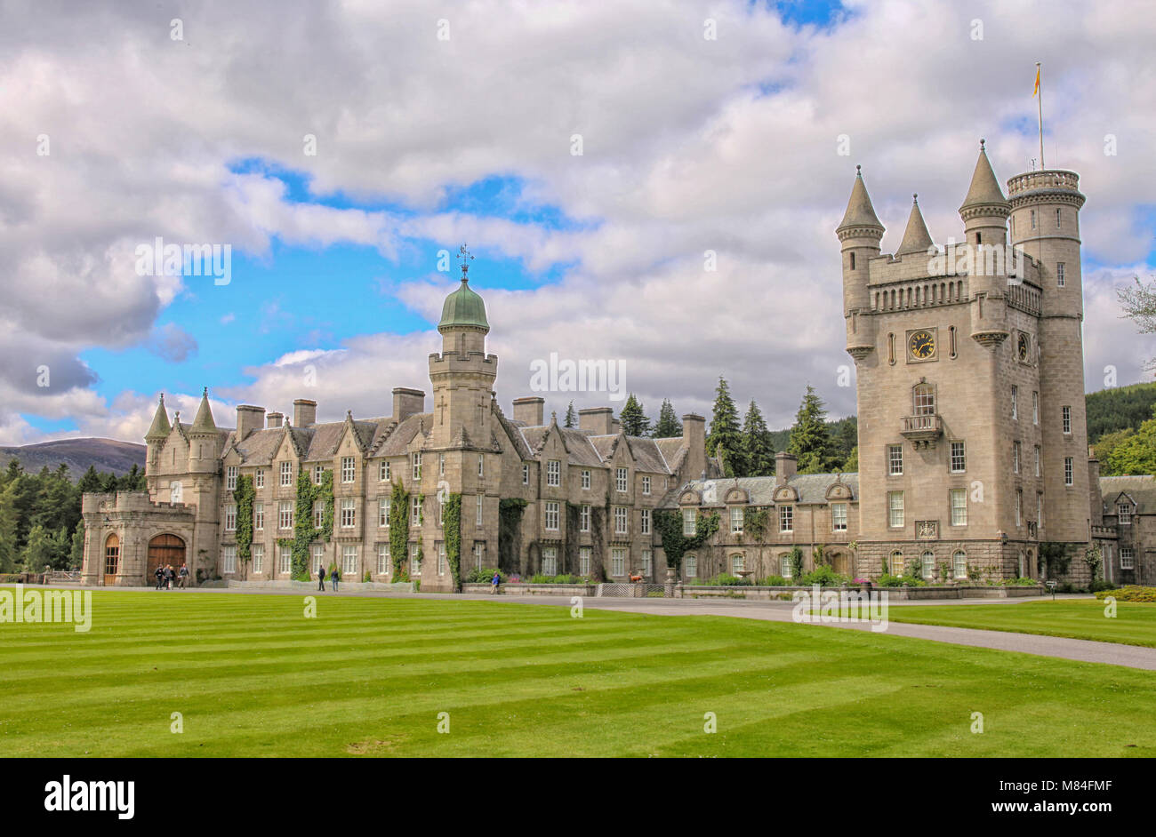 Balmoral castle ballater aberdeenshire scotland hi-res stock ...
