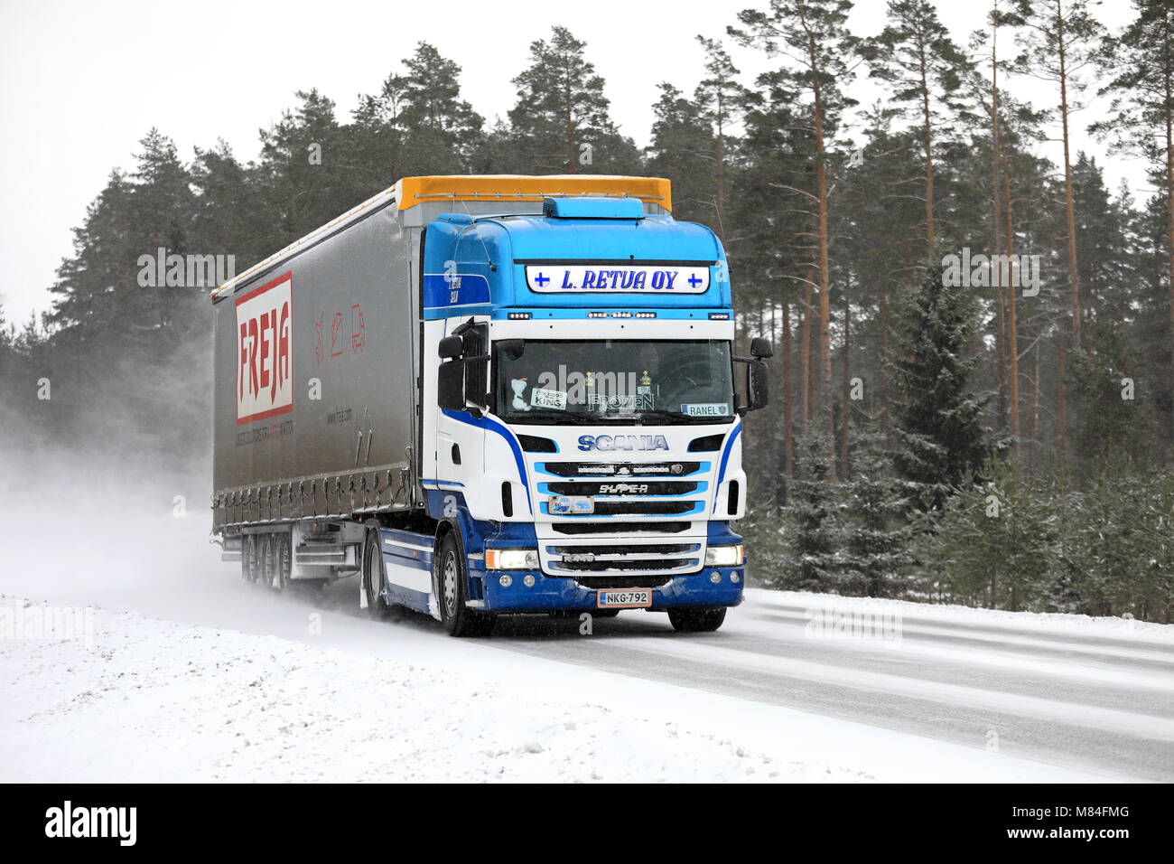 Scania r440 hi-res stock photography and images - Alamy