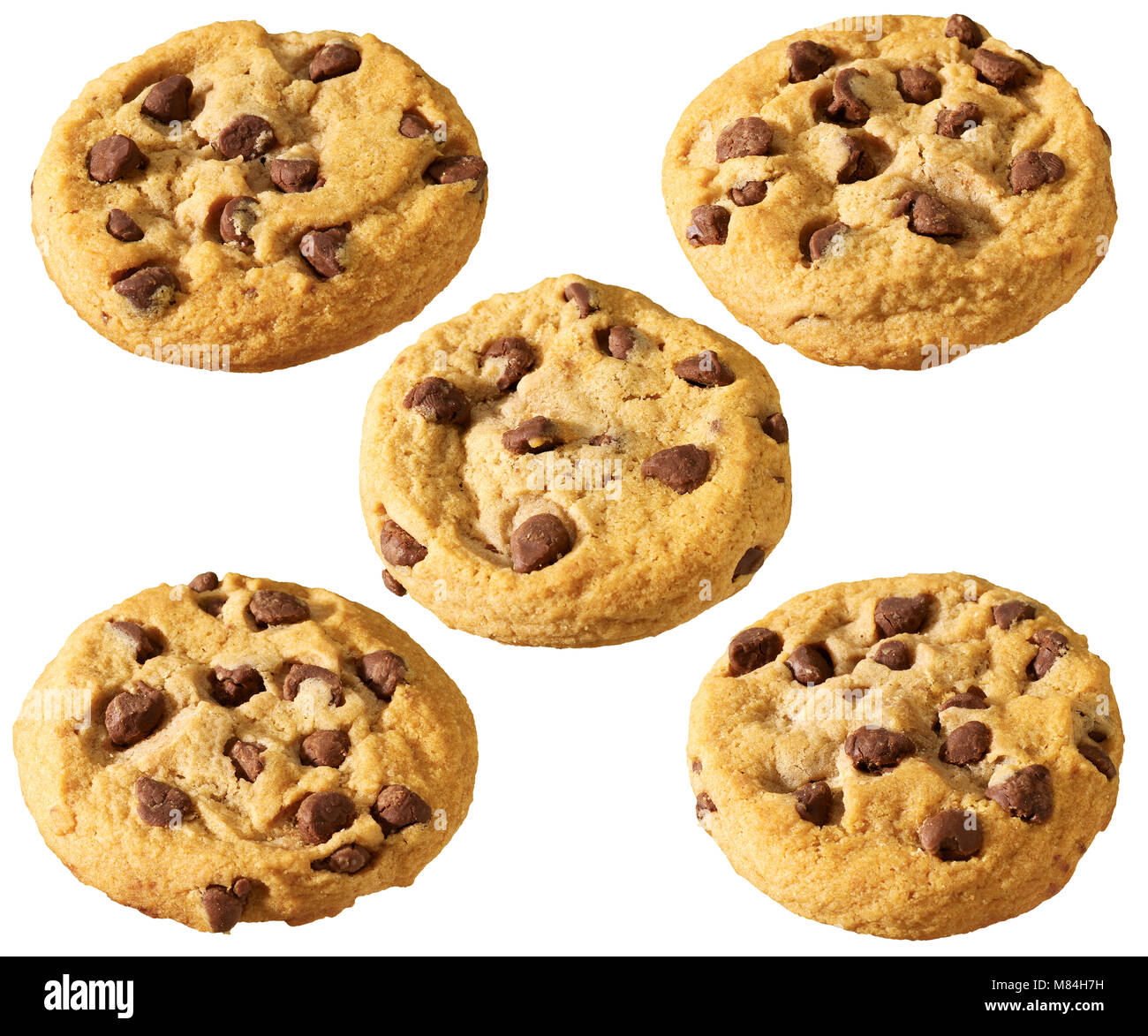 Chocolate Chip Cookies Stock Photo - Alamy