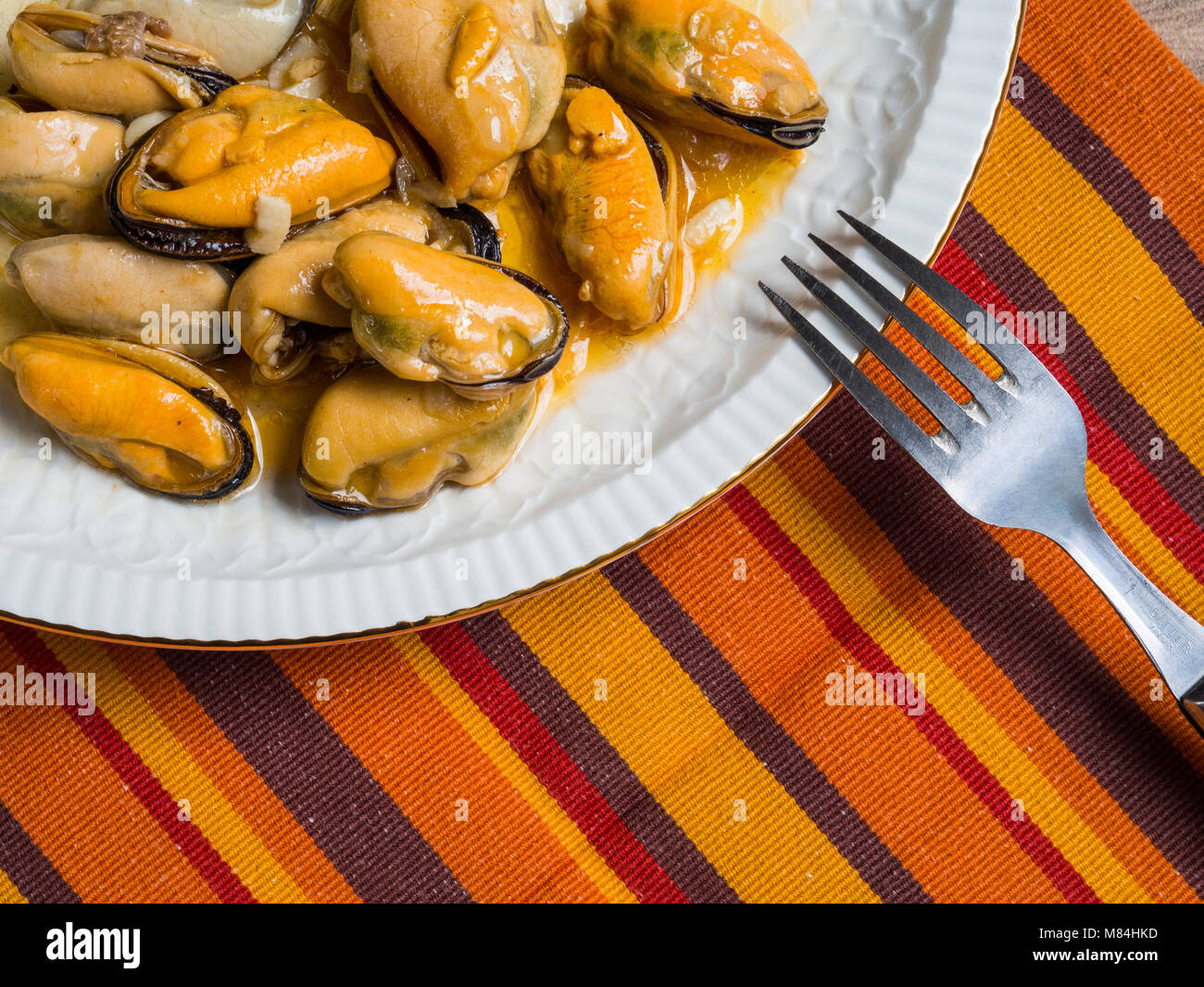Pickled mussels hi-res stock photography and images - Alamy