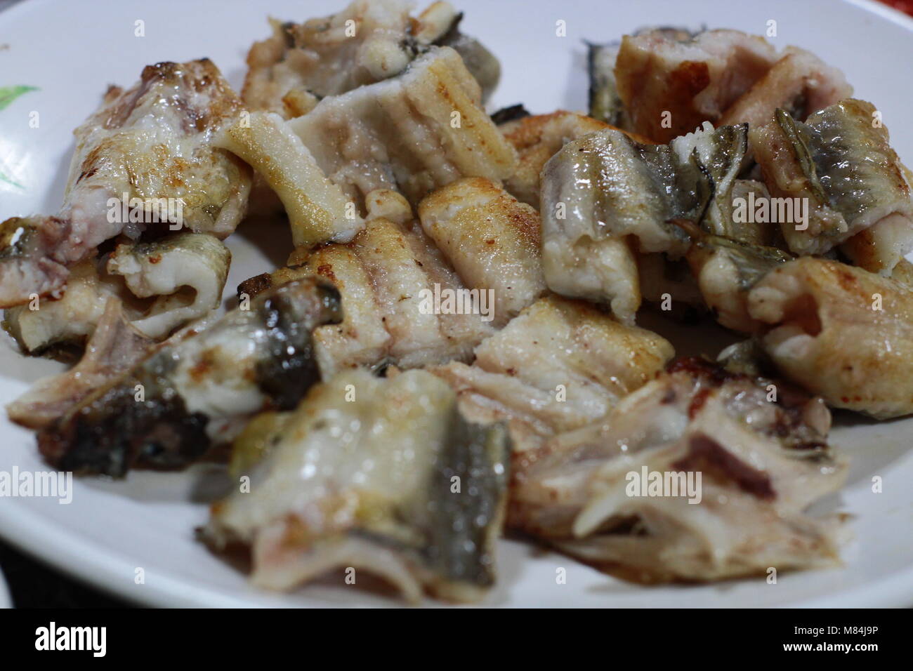 Roasted Grilled Eel, ready to eat, in Korean restaurant Stock Photo - Alamy