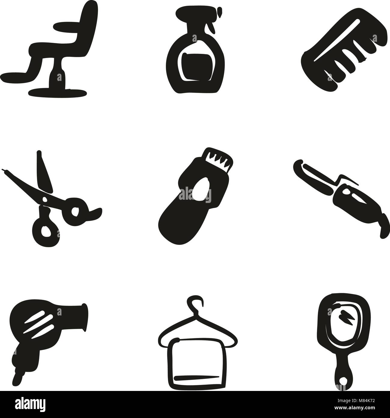 Mirror water woman Stock Vector Images - Alamy