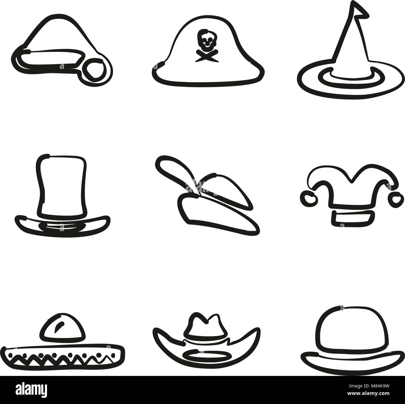 Conductor hat Stock Vector Images - Alamy
