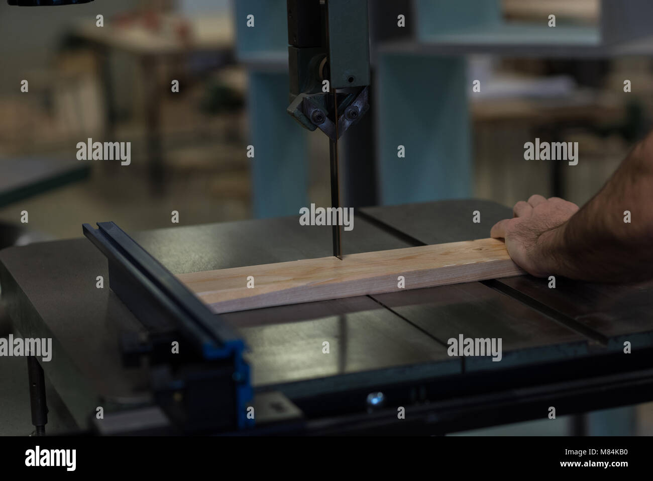 Male carpenter shaping piece hi-res stock photography and images - Alamy