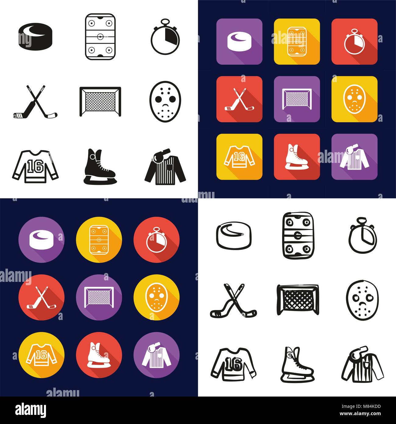 Nhl Stock Vector Images - Alamy