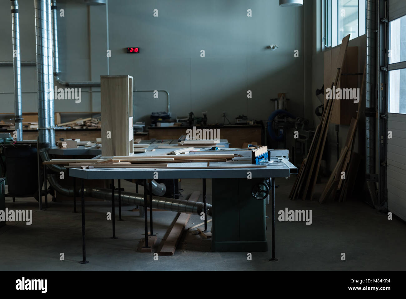 Interior of workshop Stock Photo - Alamy