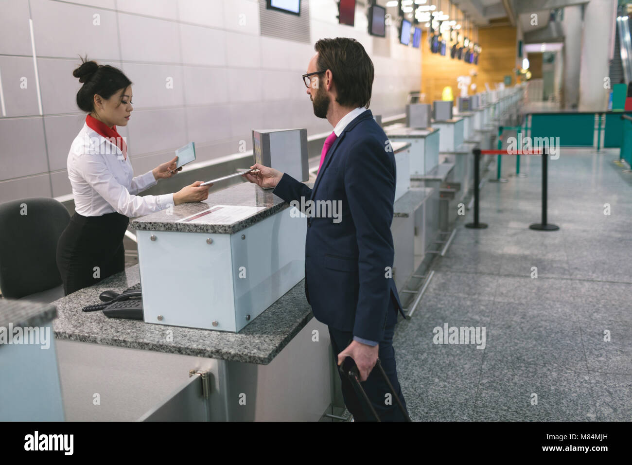 Digital airline ticket hi-res stock photography and images - Alamy