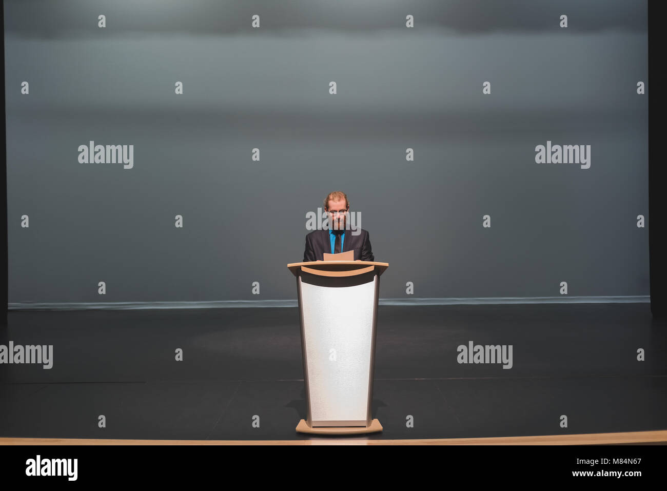 Practicing speech hi-res stock photography and images - Alamy