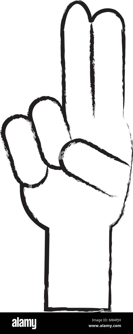 2 Fingers Clipart