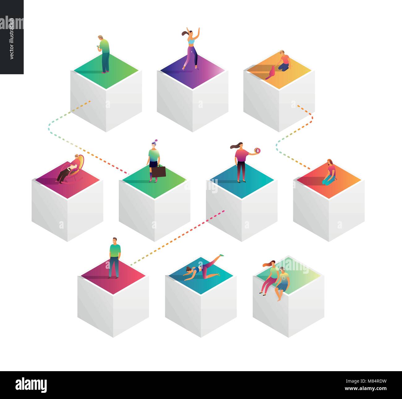 Independently vector vectors hi-res stock photography and images - Alamy