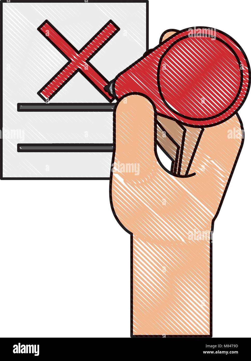 Votation Stock Vector Images - Alamy