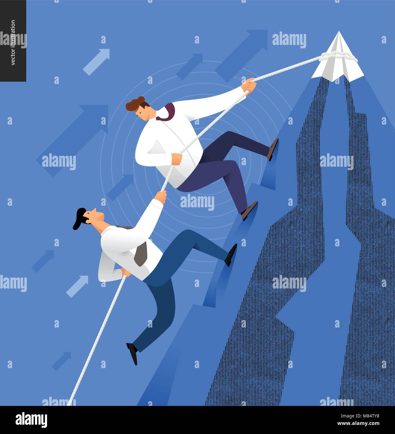 Rising altitude Stock Vector Images - Alamy