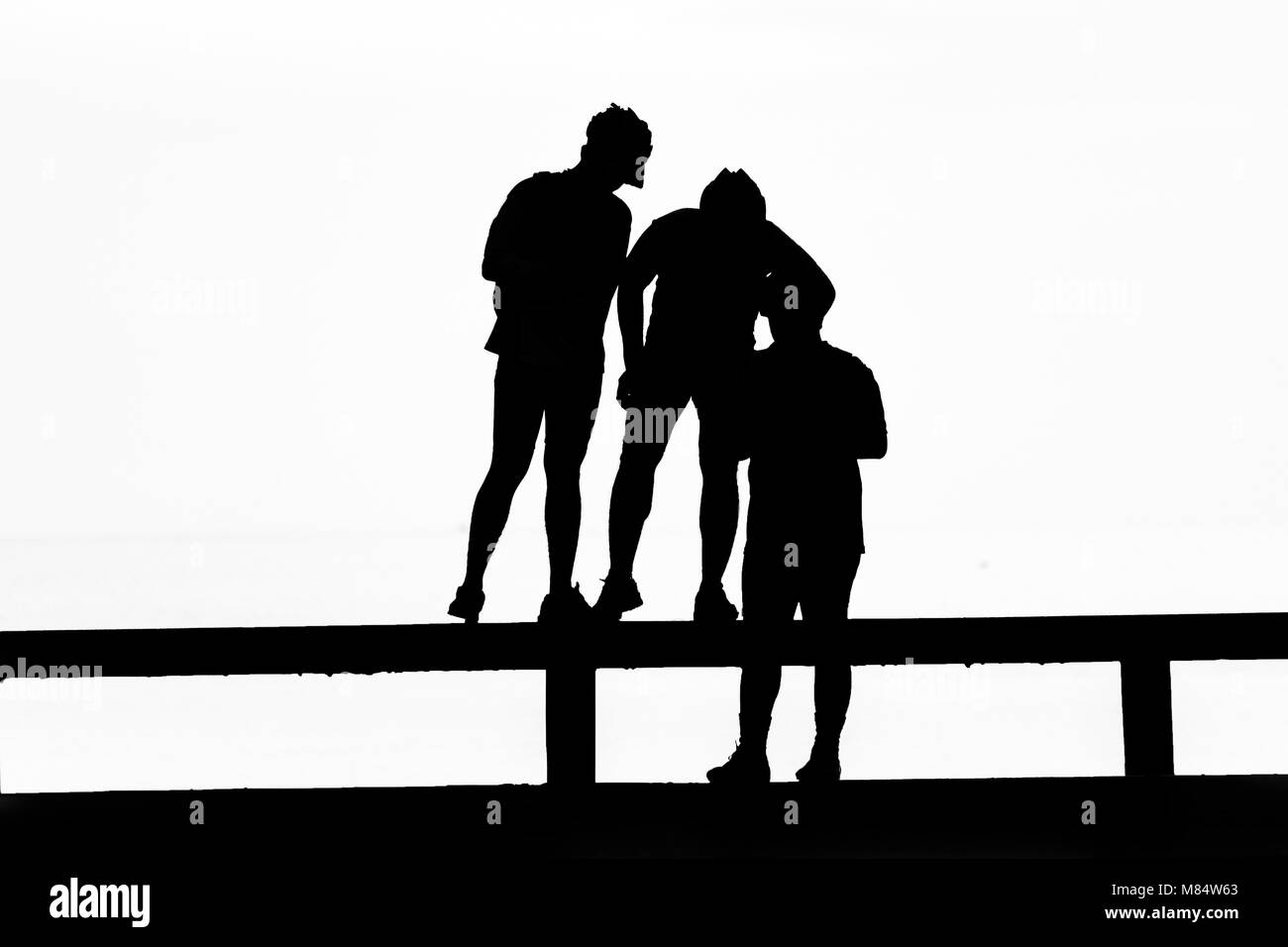 White background three cyclist Stock Photo - Alamy