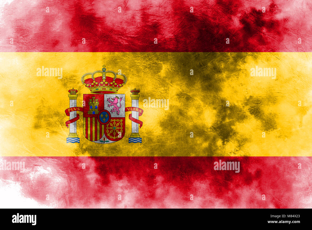 Old Spain grunge background flag Stock Photo - Alamy