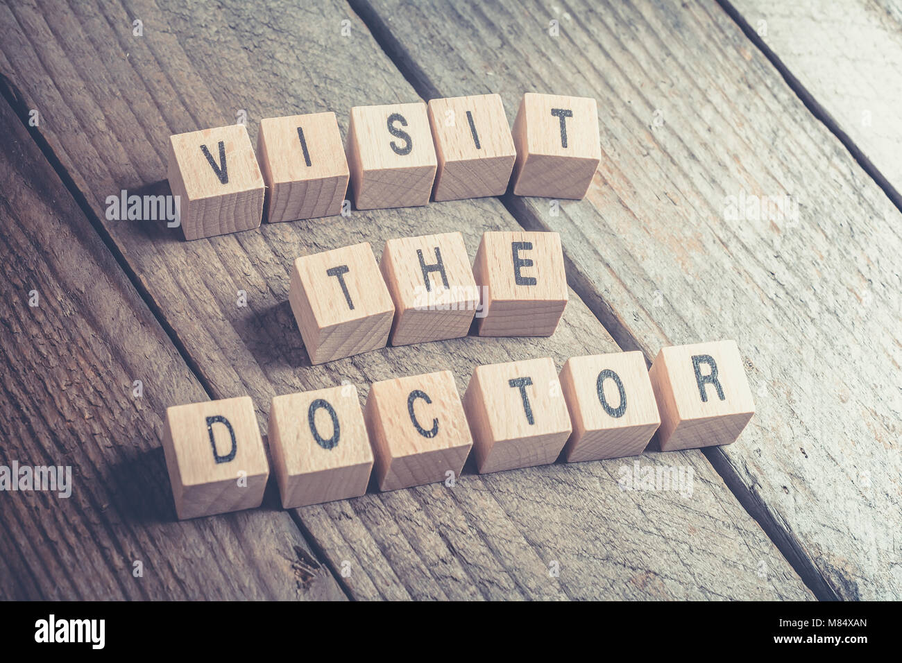 Word vaccination on wooden blocks hi-res stock photography and images ...