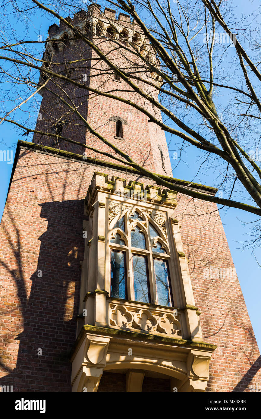 Malakoff Tower in the Rheinauhafen of Cologne, Germany Stock Photo - Alamy