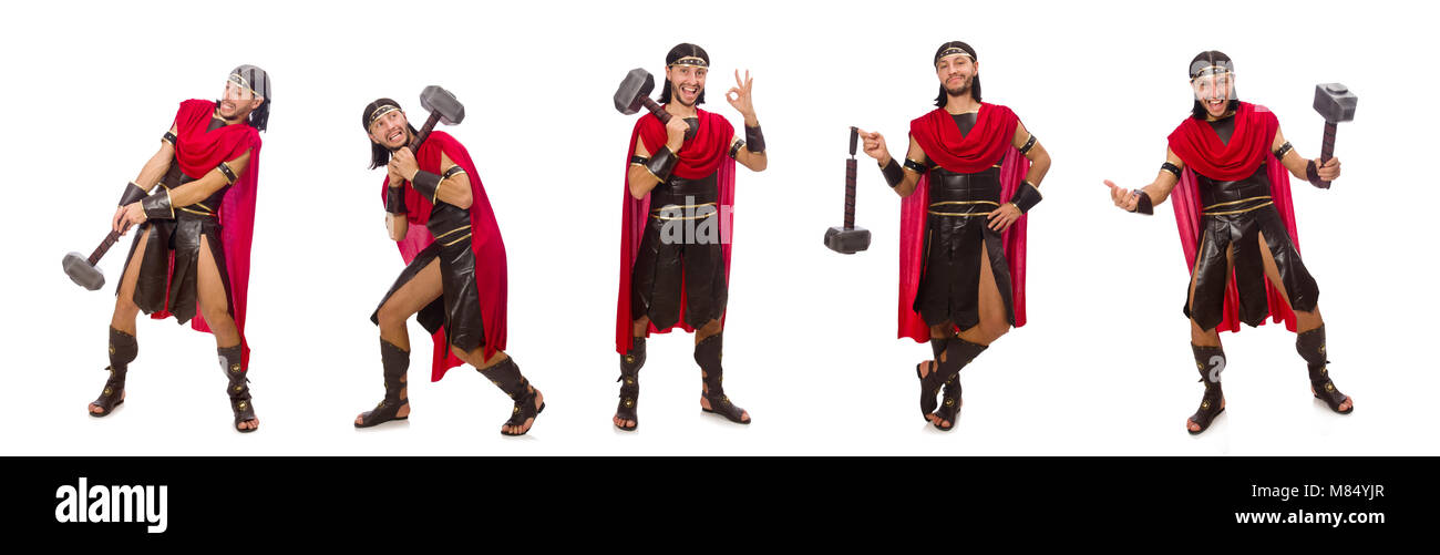 Roman soldier outfit hi-res stock photography and images - Alamy
