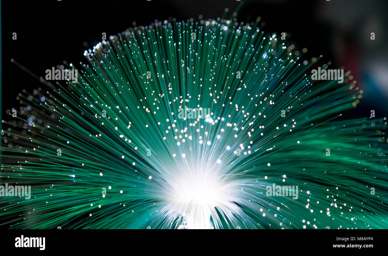 fiber optics, fiber threads for ultra fast internet communications ...