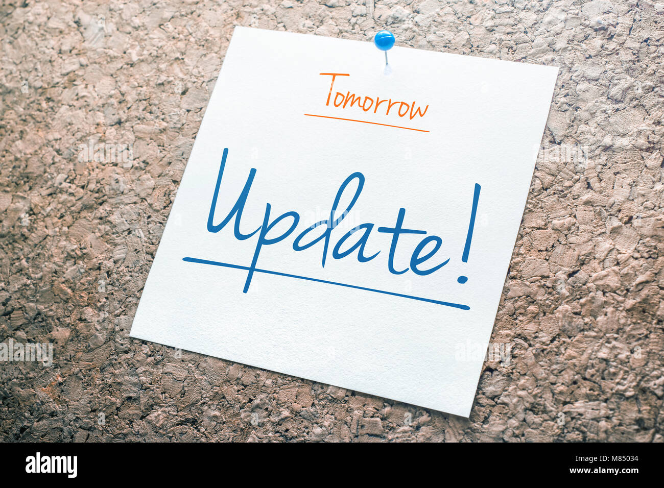 Update calendar hi-res stock photography and images - Alamy