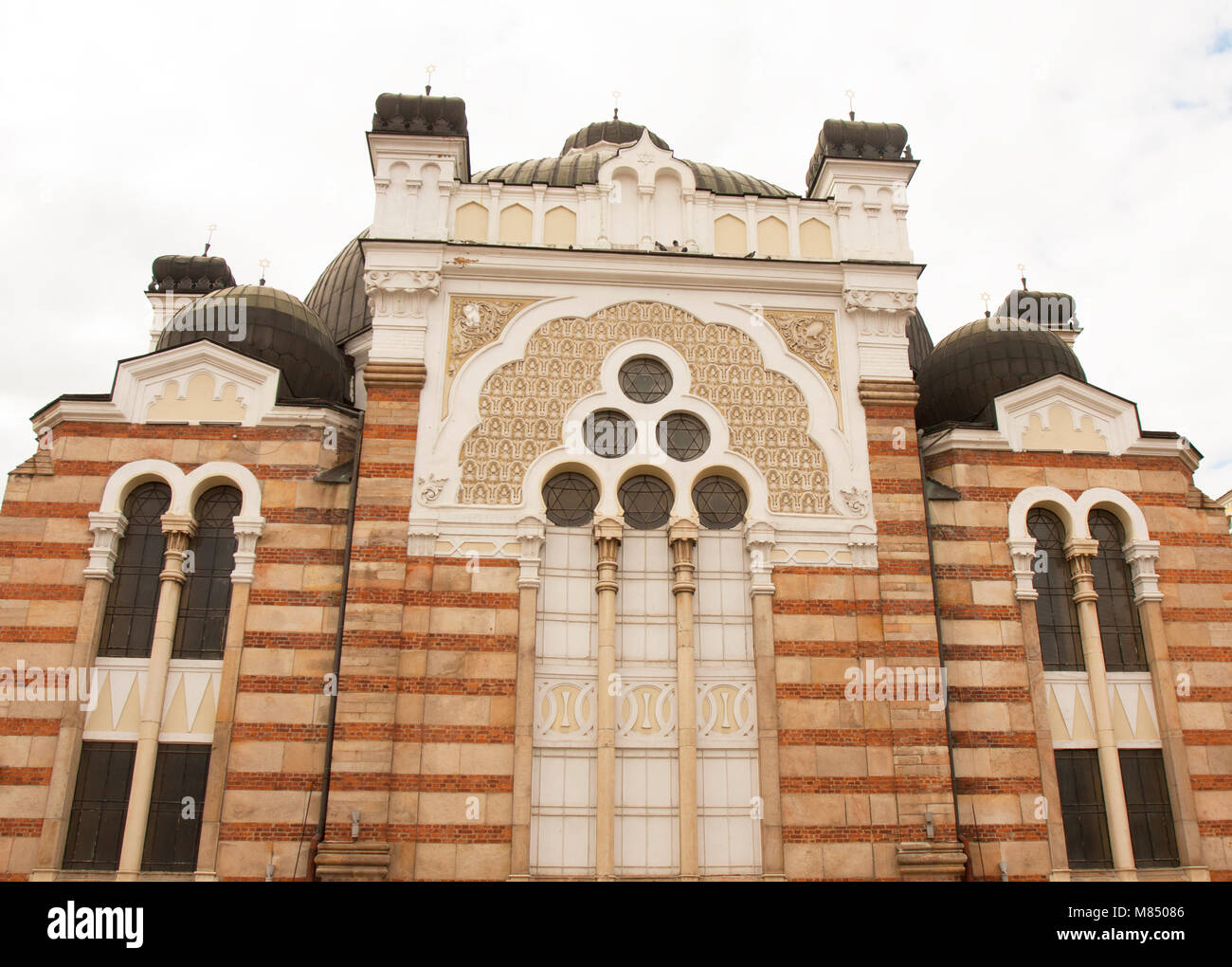 SOFIA, BULGAIRA - OCTOBER 09, 2017: synagogue of Sofia, built in 1909 year Stock Photo - Alamy
