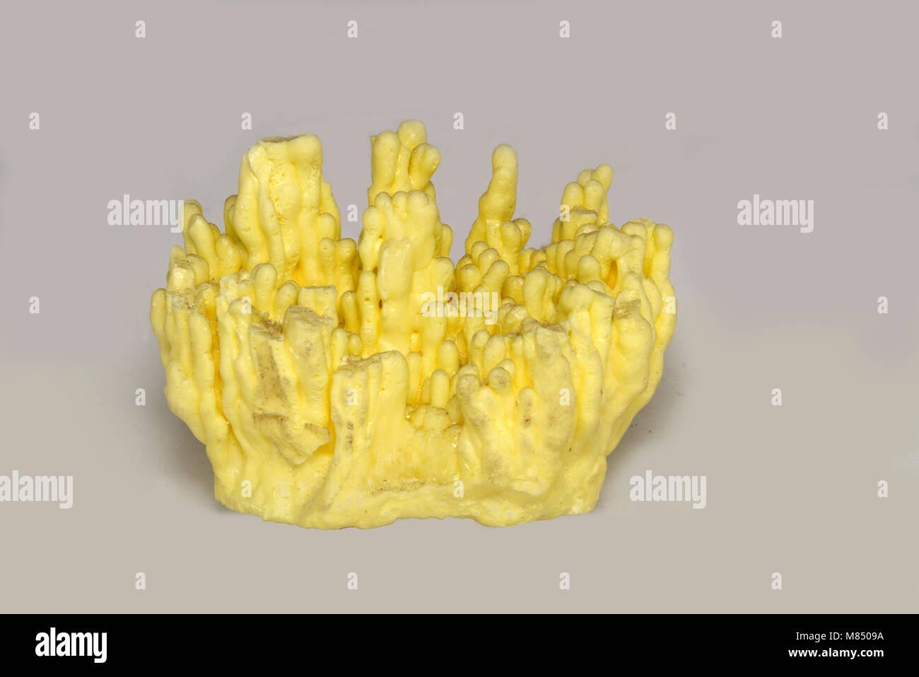 A specimen of natural sulphur, from Saudi Arabia Stock Photo - Alamy
