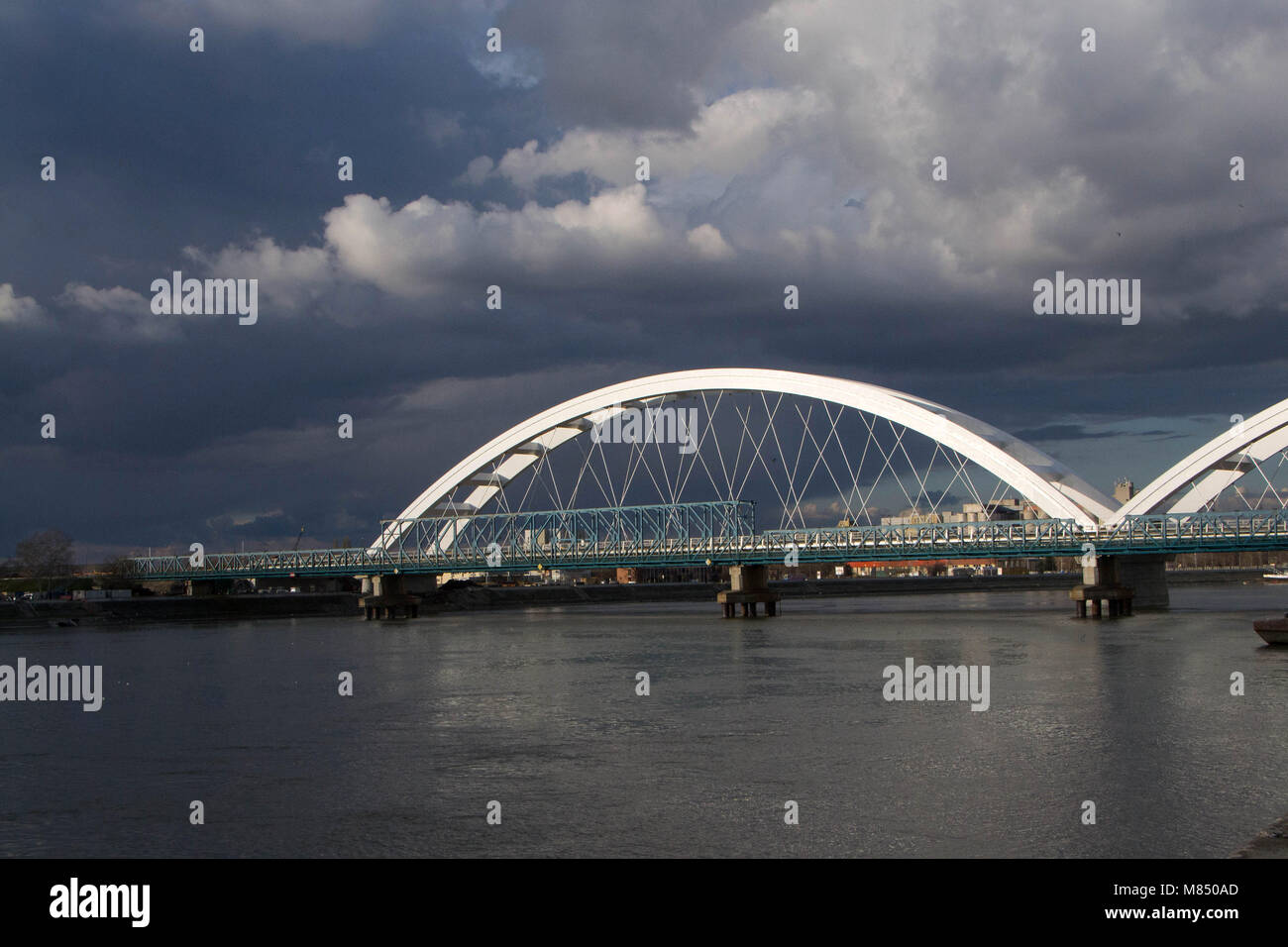 Sun storm and outdoor bridge hi-res stock photography and images - Alamy