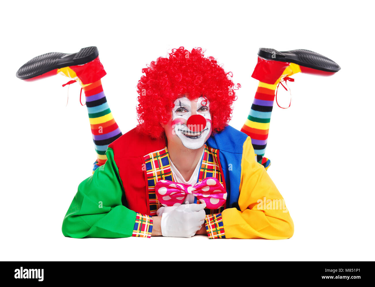 Red Clown Nose Isolated On High Resolution Stock Photography and Images ...