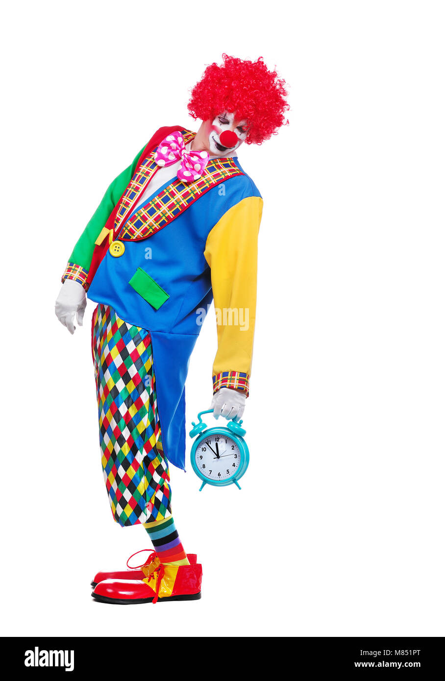 Man Holding Clock In Hand High Resolution Stock Photography and Images ...