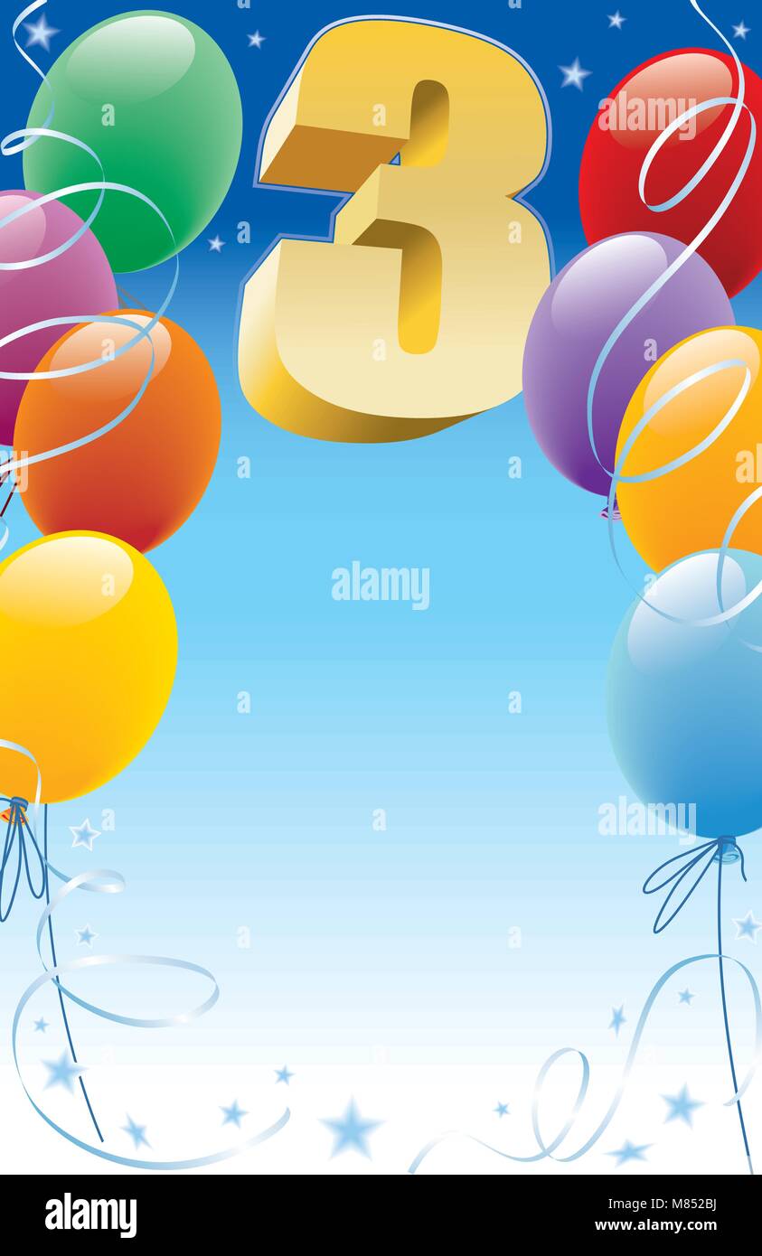 Third Birthday Party Invitation Ideas