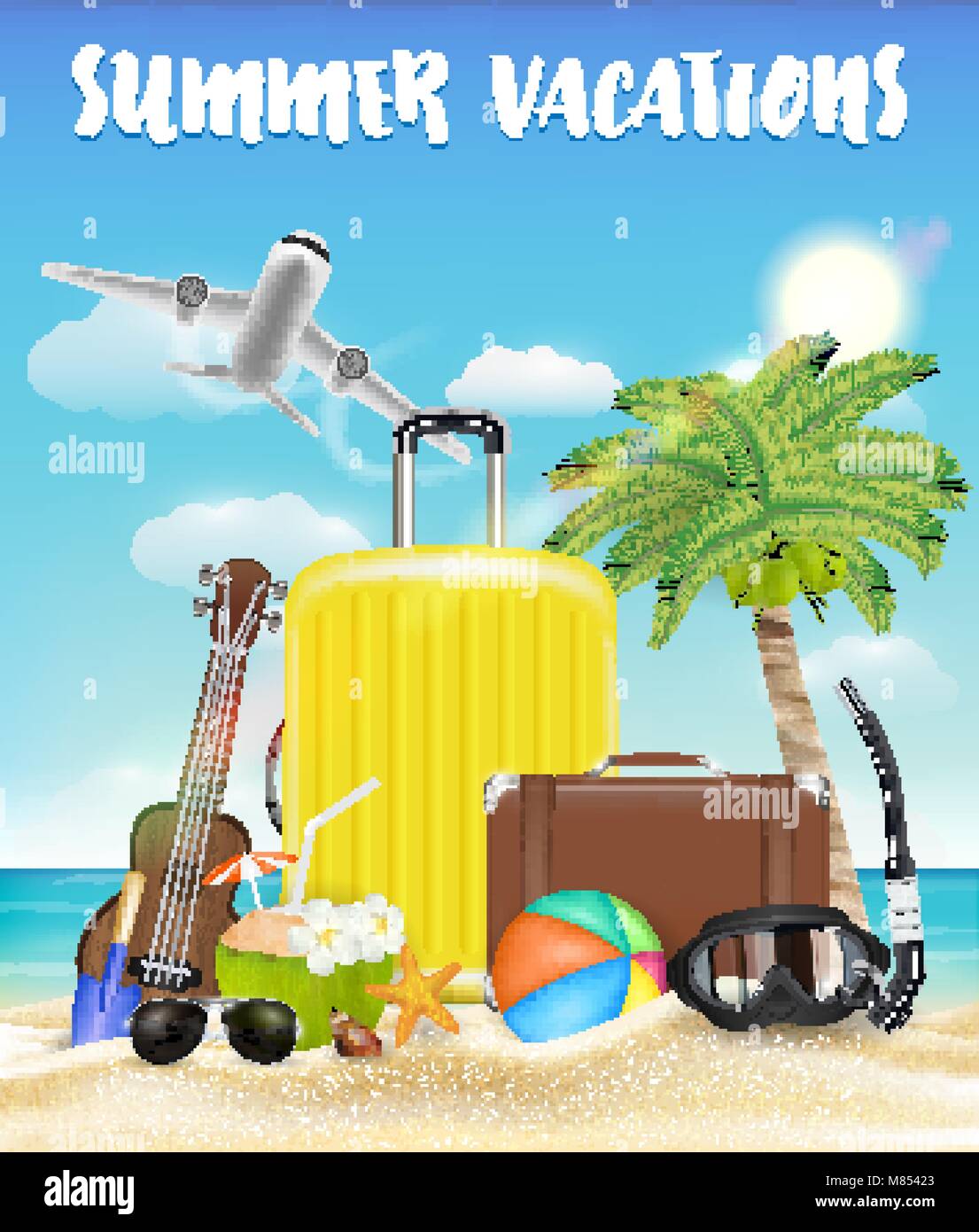 Best summer plan Stock Vector Images - Alamy