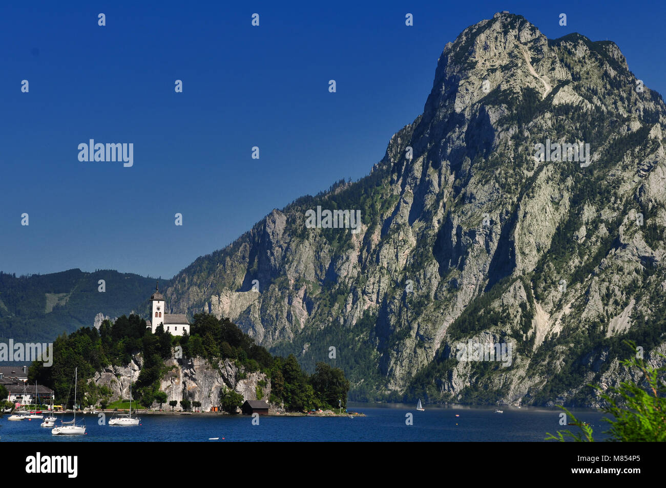 Traunkirchen am Traunsee Stock Photo - Alamy