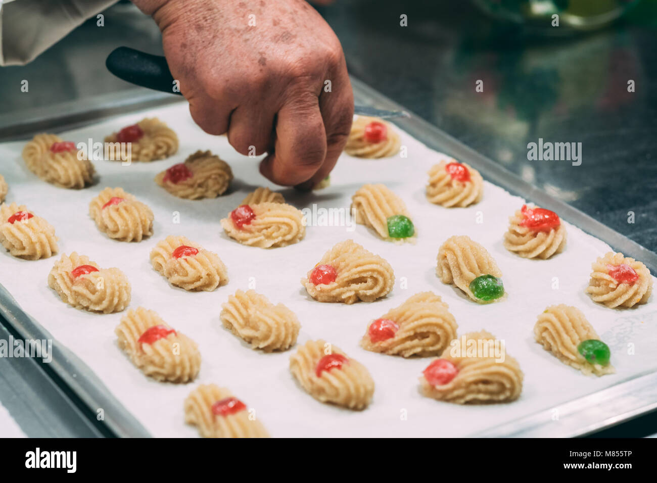 Making of french patisserie with a professional chef Stock Photo - Alamy