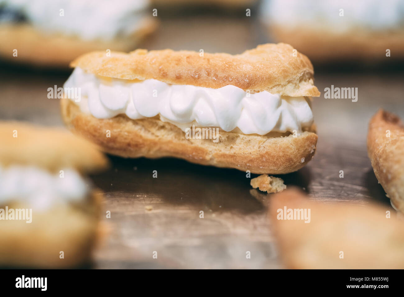 Making of french patisserie with a professional chef Stock Photo - Alamy