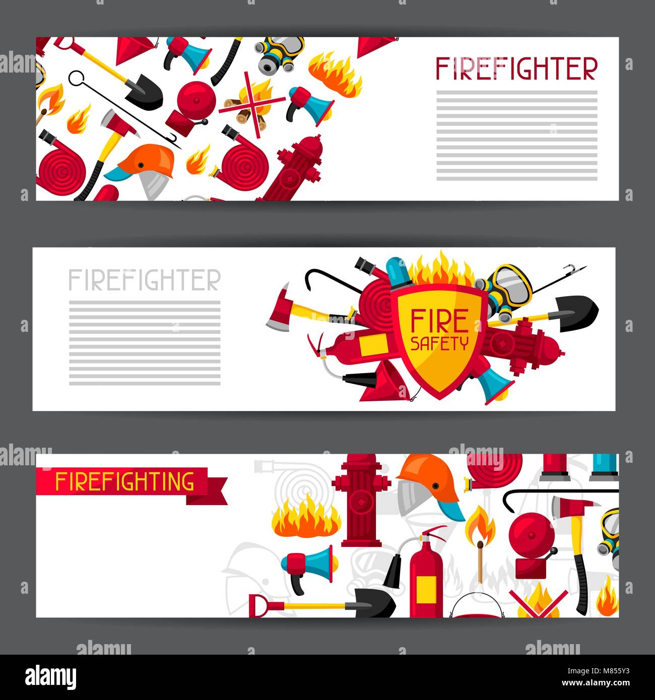 Fire safety poster hi-res stock photography and images - Alamy