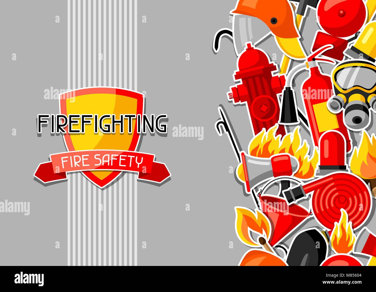 Fire Safety Poster High Resolution Stock Photography and Images - Alamy
